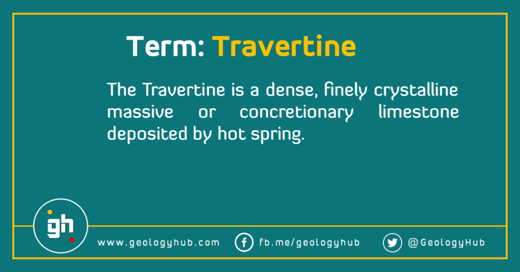 Travertine | Geology Tutorials, Articles, Photos
